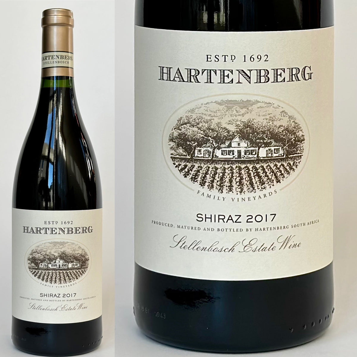 ハーテンバーグ シラーズ 2019 - Hartenberg Shiraz 2019 – ワインショップ アトラス