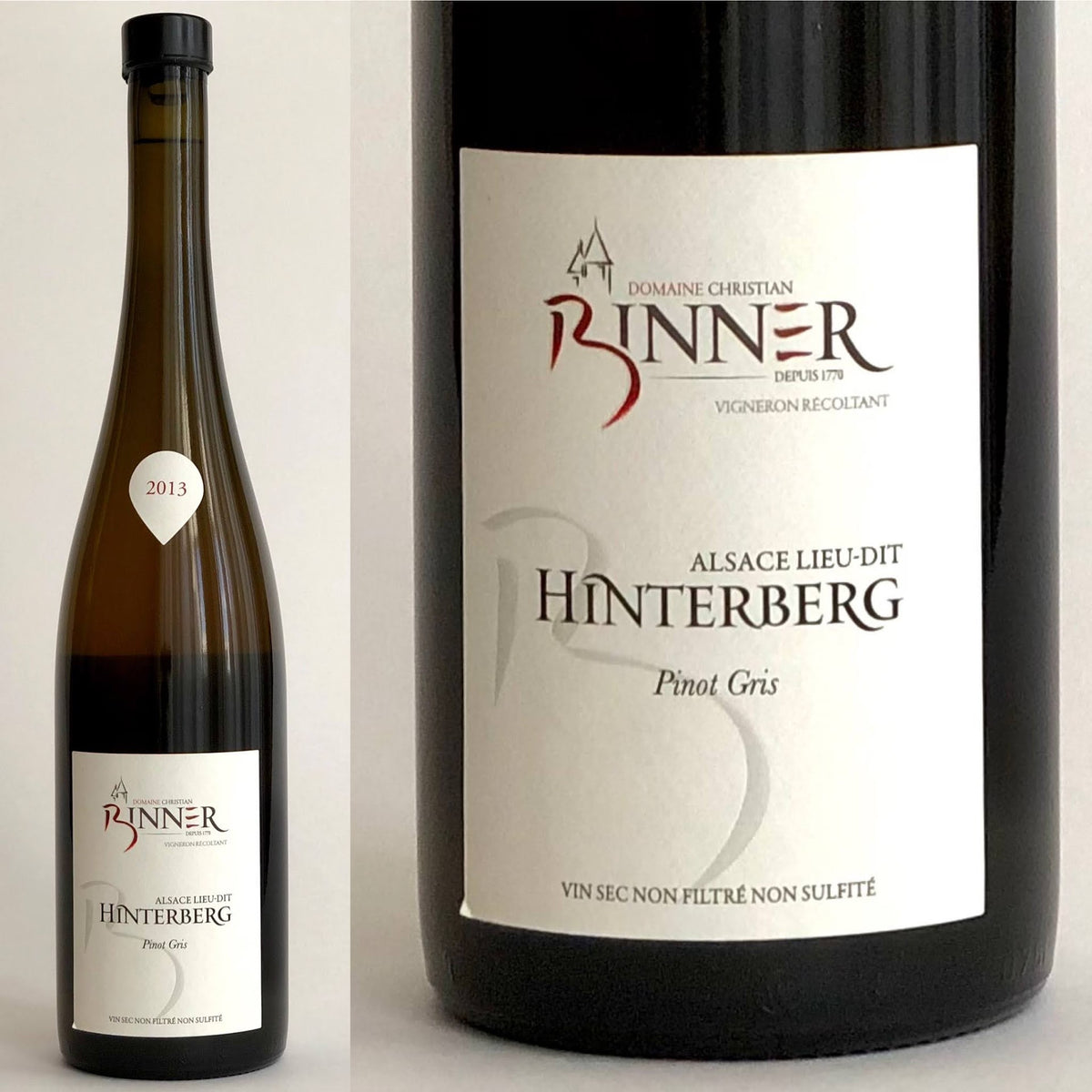 Christian Binner - Pinot Gris Hinterberg 2013 – ワインショップ アトラス